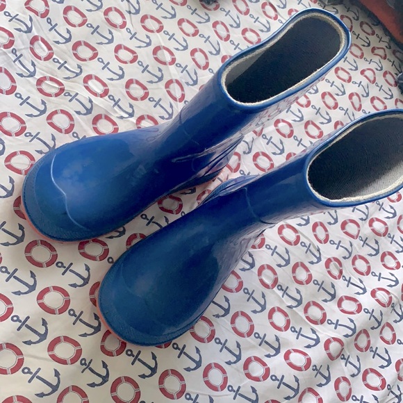 Shoes | Blue Rain Boots | Poshmark